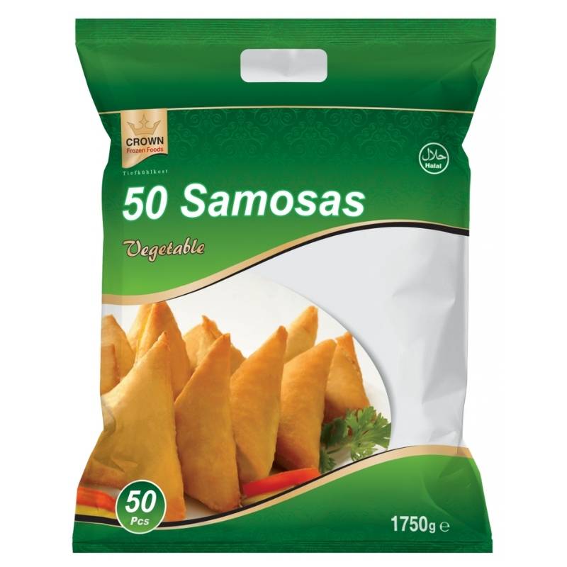 Crown Frozen Vegetable Samosa - 1.75kg Online in Europe at