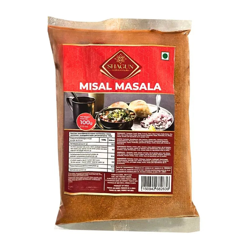 Shagun Misal Masala - 100g Online in Europe at GlobalFoodHub.com